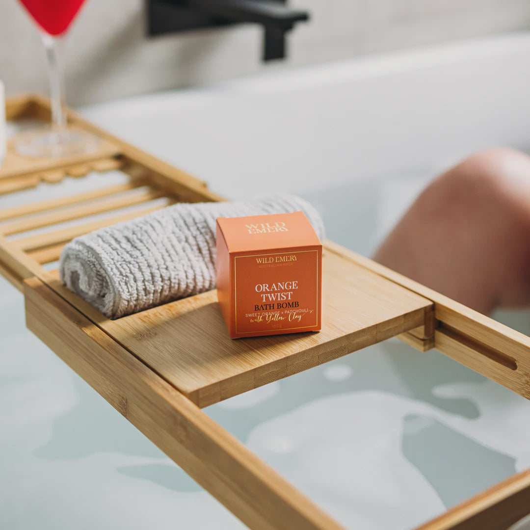 Orange Twist Cube Bath Bomb – Winding Home